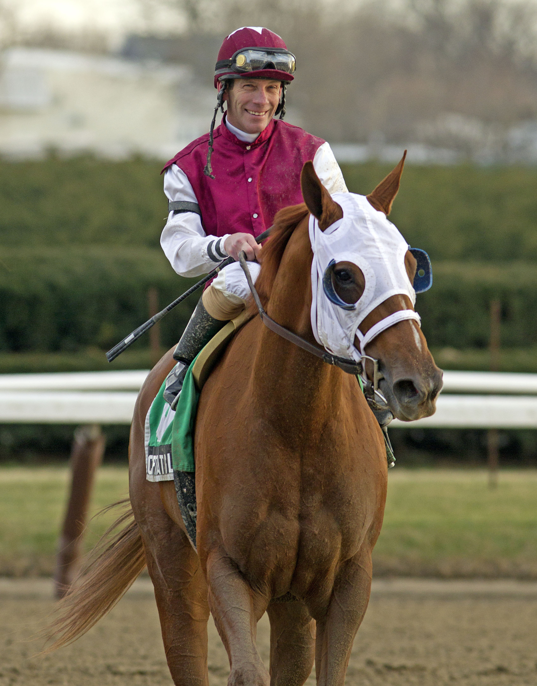 Jockey Mike Luzzi retires, will become agent for son Lane